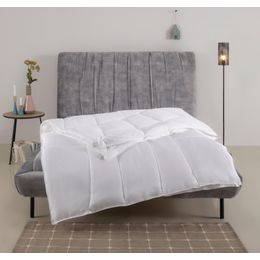 Kunstfaserbettdecke OTTO HOME, B:135cm L:200cm, wei&szlig;, Bezug: 100% Lyocell. F&uuml;llung: 100% Polyester, Bettdecken, "Lotus, Bettdecke 135x200 cm, 155x220