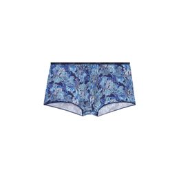 HOM Herren Boxershorts "Boxershort Plume Barrett Trunk 1er Pack", Gr. XL, blau, Obermaterial: 78% Polyamid PA. 22% Elasthan EL., Unterhosen
