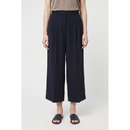 comma, COMMA Damen Stoffhose, schwarz, Gr. 38, unifarben, Web, Obermaterial: 97% Polyester, 3% Elasthan, Hosen, mit Stretch
