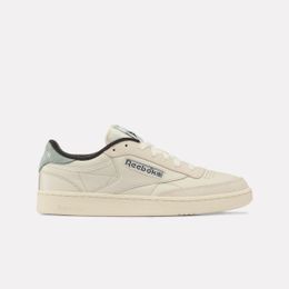 Reebok CLASSIC Herren Sneaker "CLUB C 85", Gr. 39vintagechalk, vintagechalk, lightfog, Leder, Synthetik, Textil, Schuhe