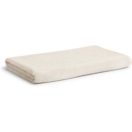 M&ouml;ve Duschtuch M&Ouml;VE, B:80cm L:180cm, beige, Frottier, Walkfrottier, Handt&uuml;cher, "Soft Silence Uni mit Pr&auml;geetikett"