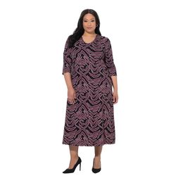 Ulla Popken Kleid in nougatbraun | Gr.: 46-48