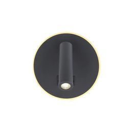 Globo Lighting Wandleuchte schwarz Ma&szlig;e (cm): H: 15 &Oslash;: 14.6 &raquo; H&ouml;ffner