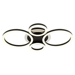 Globo Lighting Deckenleuchte schwarz Ma&szlig;e (cm): B: 35,5 H: 6,1 &raquo; H&ouml;ffner