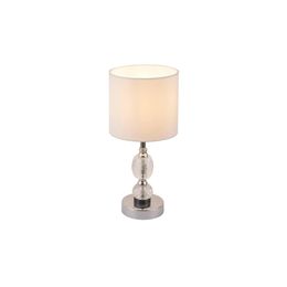 Globo Lighting Tischleuchte silber Ma&szlig;e (cm): H: 47 &Oslash;: 21 &raquo; H&ouml;ffner