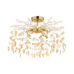 Globo Lighting Deckenleuchte gold Ma&szlig;e (cm): H: 46 &Oslash;: 61 &raquo; H&ouml;ffner