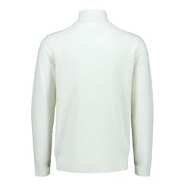 LINDBERGH Herren Troyer "Troyer Relaxed Fit"sanftes wei&szlig;, Gr. XXXL, Obermaterial: 60% Baumwolle, 40% Polyester, Pullover