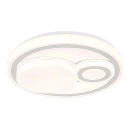 Globo Lighting Deckenleuchte wei&szlig; Ma&szlig;e (cm): H: 7,5 &Oslash;: 38 &raquo; H&ouml;ffner