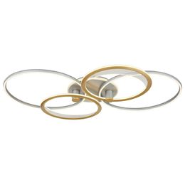 Globo Lighting Deckenleuchte grau Ma&szlig;e (cm): B: 72 H: 11 &raquo; H&ouml;ffner