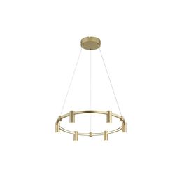 Globo Lighting H&auml;ngeleuchte gold Ma&szlig;e (cm): H: 120 &Oslash;: 62 &raquo; H&ouml;ffner