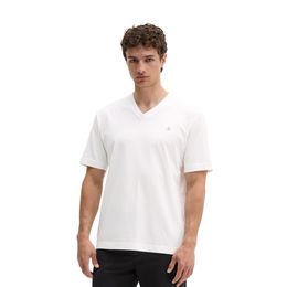 Marc O'Polo MARC O'POLO Herren T-Shirt "aus reiner Bio-Baumwolle", wei&szlig;, Gr. XL, unifarben, Obermaterial: 100% Baumwolle, Shirts