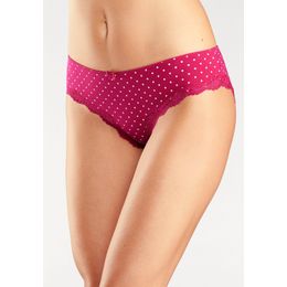Lascana Damen Slip, Bunt, Gr. 32/34, Unterhosen, Material: Baumwolle