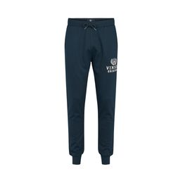VINSON Herren Sporthose "VINSON Sweatpant VMRichard", blau, Gr. XL, Obermaterial: 80% Baumwolle, 20% Polyester, Hosen