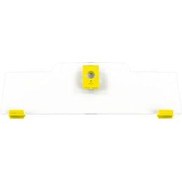 Sch&auml;fer Shop Sch&auml;fer Shop Pure Cover hoch f&uuml;r Eurobox Serie Economy 600 x 400 mit offener Front, Kunststoff, gelb