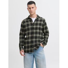 Jack & Jones JACK & JONES Herren Langarmhemd "JJJOSHUA CHECK SHIRT LS", schwarz, Gr. S, kariert, Web, Obermaterial: 60% Baumwolle, 40% Polyester, Hemden