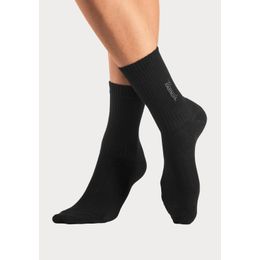 Bench. Damen Basicsocken, Bunt, Gr. 35/38, Str&uuml;mpfe & Socken, Material: Baumwolle