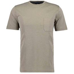 Ragman Herren T-Shirt, beige, Gr. S, Jersey, 61% Baumwolle, 39% Polyester, Shirts