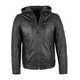 Otto Kern Lederjacke Kapuze Lammnappa in Schwarz | Gr.: 60