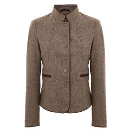 OS-Trachten Damen Trachtenjacke "Jacke 452000-4105", beige, Gr. 46, Obermaterial: 100% Wolle WO., Jacken