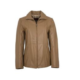 Maddox Lederjacke Lammnappa in Camel | Gr.: 46