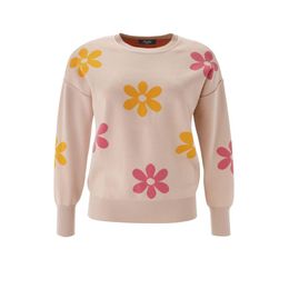 Aniston PLUS Strickpullover in rose-pink-orange | Gr.: 44