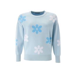 Aniston PLUS Strickpullover in hellblau | Gr.: 52