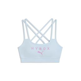 Sport-BH "W Puma X Hyrox Move Strappy Bra" in Grau | Gr.: XS