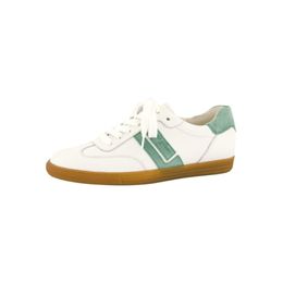 Paul Green Sneaker in Wei&szlig;/Gr&uuml;n | Gr.: 40,5
