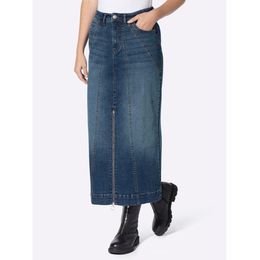Heine Jeans-Rock in blue-stone-washed | Gr.: 38
