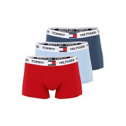 Tommy Hilfiger Underwear Boxer shorts 'Heritage' male size S Smoke blue / Light blue / Red / White