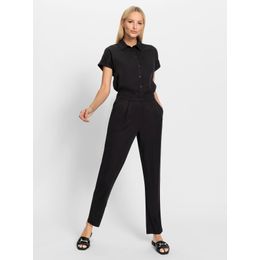 Heine Damen Overall, Schwarz, Gr. 34, Overalls, Material: Lyocell