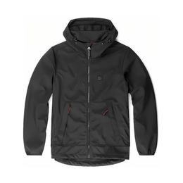 Vintage Industries Softshelljacke in Schwarz | Gr.: S
