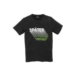 Kidsworld T-Shirt in schwarz | Gr.: 128/134