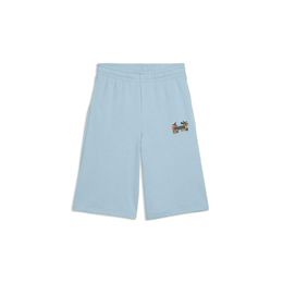 Puma Kinder Sportshort "MID90s Relaxed Long Shorts TR G" in Blau | Gr.: 128