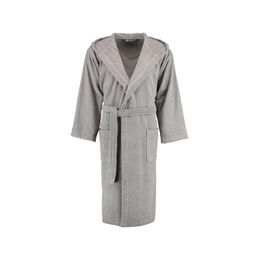 Rhomtuft Badem&auml;ntel unisex Kapuze Baronesse kiesel - 85 in kiesel - 85 | Gr.: M