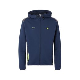 Nike Sportswear Sweatjacke 'SHOX' Herren Gr&ouml;&szlig;e XL navy / dunkelgrau / hellgr&uuml;n