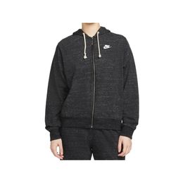 Nike Freizeitjacke Sportswear Gym Vintage Kapuze in Schwarz | Gr.: S