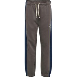 Hummel Verstellbare Taille Hose Hmljr Loose Kinder in DARK GULL GRAY | Gr.: 116