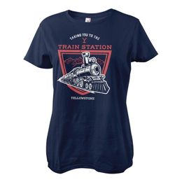 Yellowstone Shirt in Blau | Gr.: L