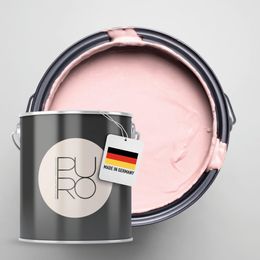 A.S. Cr&eacute;ation A.S. CR&Eacute;ATION Wandfarbe "Premium Innenwandfarbe PURO Tuchmatt peachy pink", 5 l 5ml, rosa, Farben, ideal f&uuml;r Wohnzimmer, Schlafzimmer, Flur und