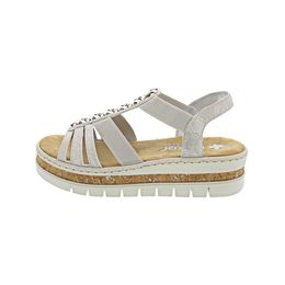 Rieker Sandale Silber | Gr.: 42