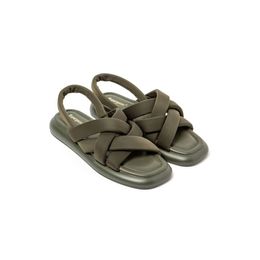 Espargatas by Brasileras Sandalen "Yakai" in Milit&auml;rgr&uuml;n | Gr.: 37