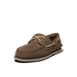 Timberland sportlicher Schn&uuml;rer Classic Boat Bootsschuh in Gr&uuml;n | Gr.: 46