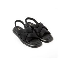 Espargatas by Brasileras Sandalen "Yakai" in Schwarz | Gr.: 38