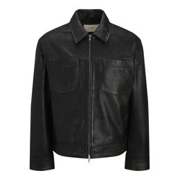 Jack & Jones Jack & Jones Lederjacke in Black | Gr.: S