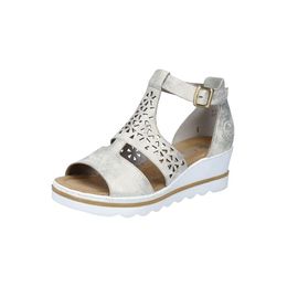 Rieker Keilsandaletten in Beige | Gr.: 40