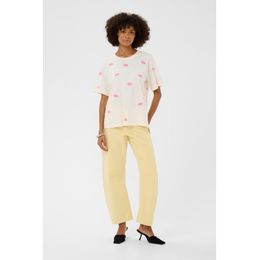 Culture T-shirt CUkissy Relaxed fit in Spring Gardenia | Gr.: XS