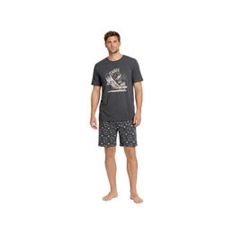 Kisses and Love Schlafanzug in Gray | Gr.: XL