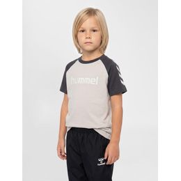 Hummel T-Shirt Hmljr Logo Jungen in EBONY2 | Gr.: 146/152