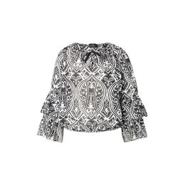 monari Bluse Damen Gr&ouml;&szlig;e XL schwarz / wei&szlig;